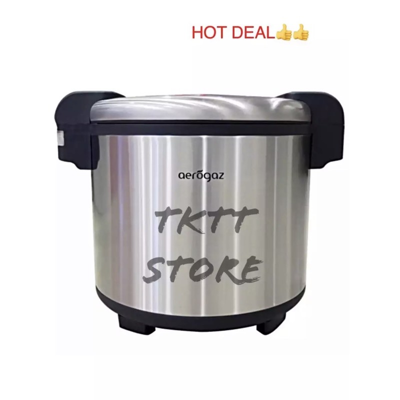 TKTT 13 Liters Aerogaz Electrical Rice Warmer Pot Multi Purpose Keep ...