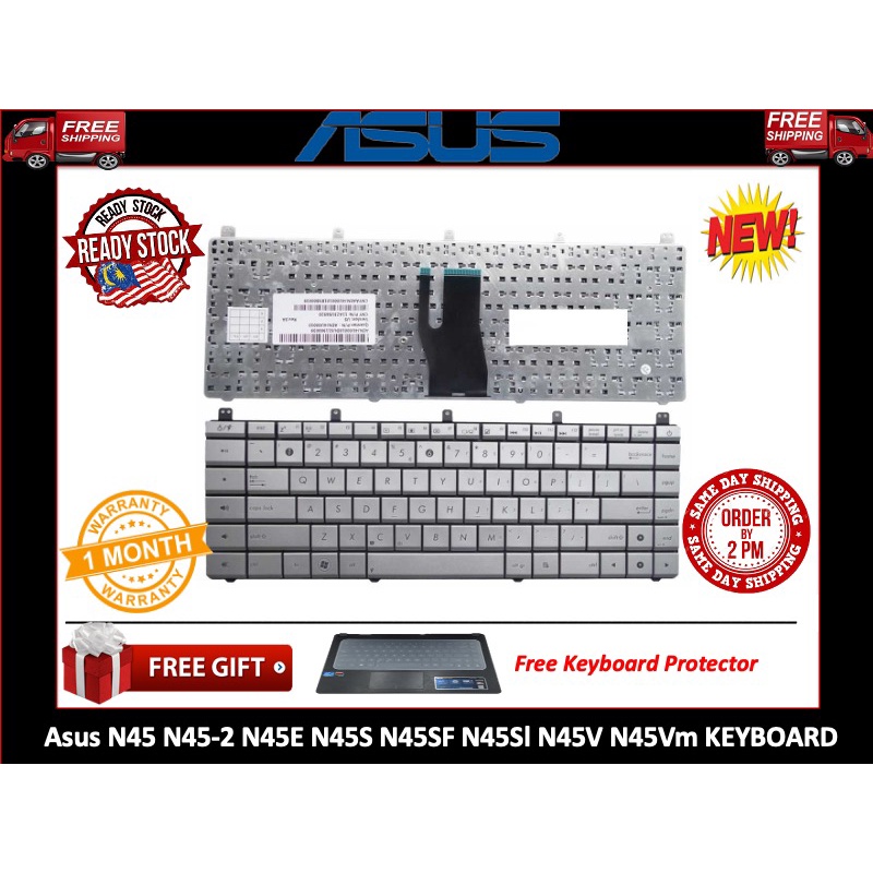ASUS N45 N45-2 N45E N45S N45SF N45Sl N45V N45Vm 04GN6L1KUK00-2 0KNB0 ...