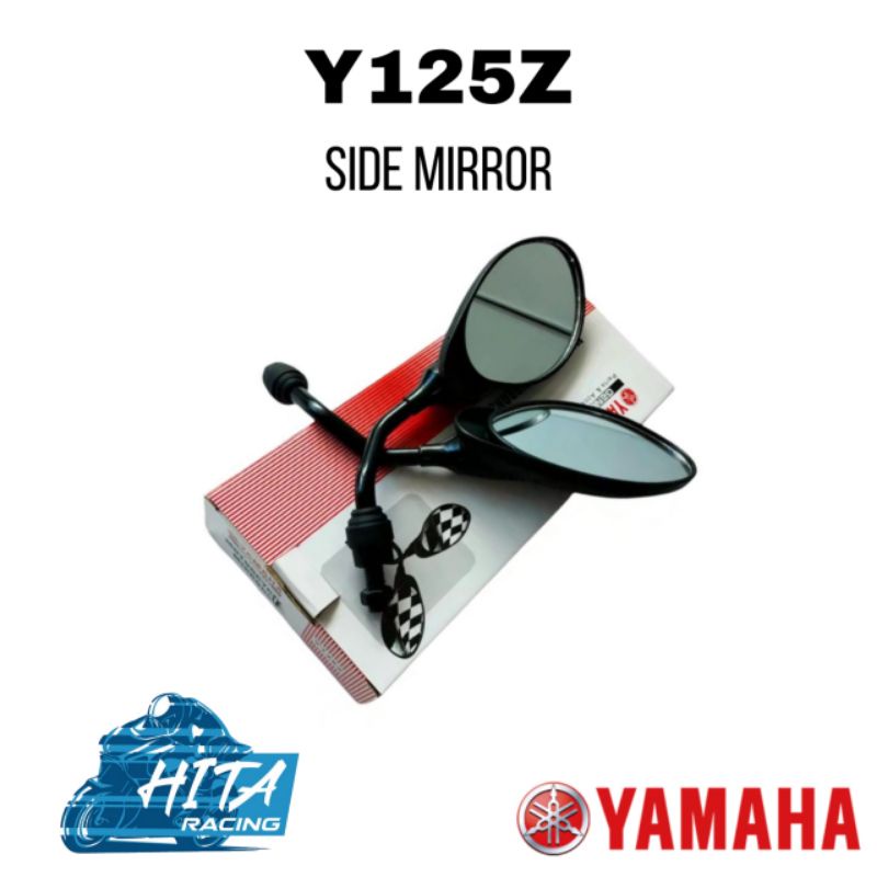 Side Mirror YAMAHA Y125Z Side Mirror Cermin Tepi Original Standard ...