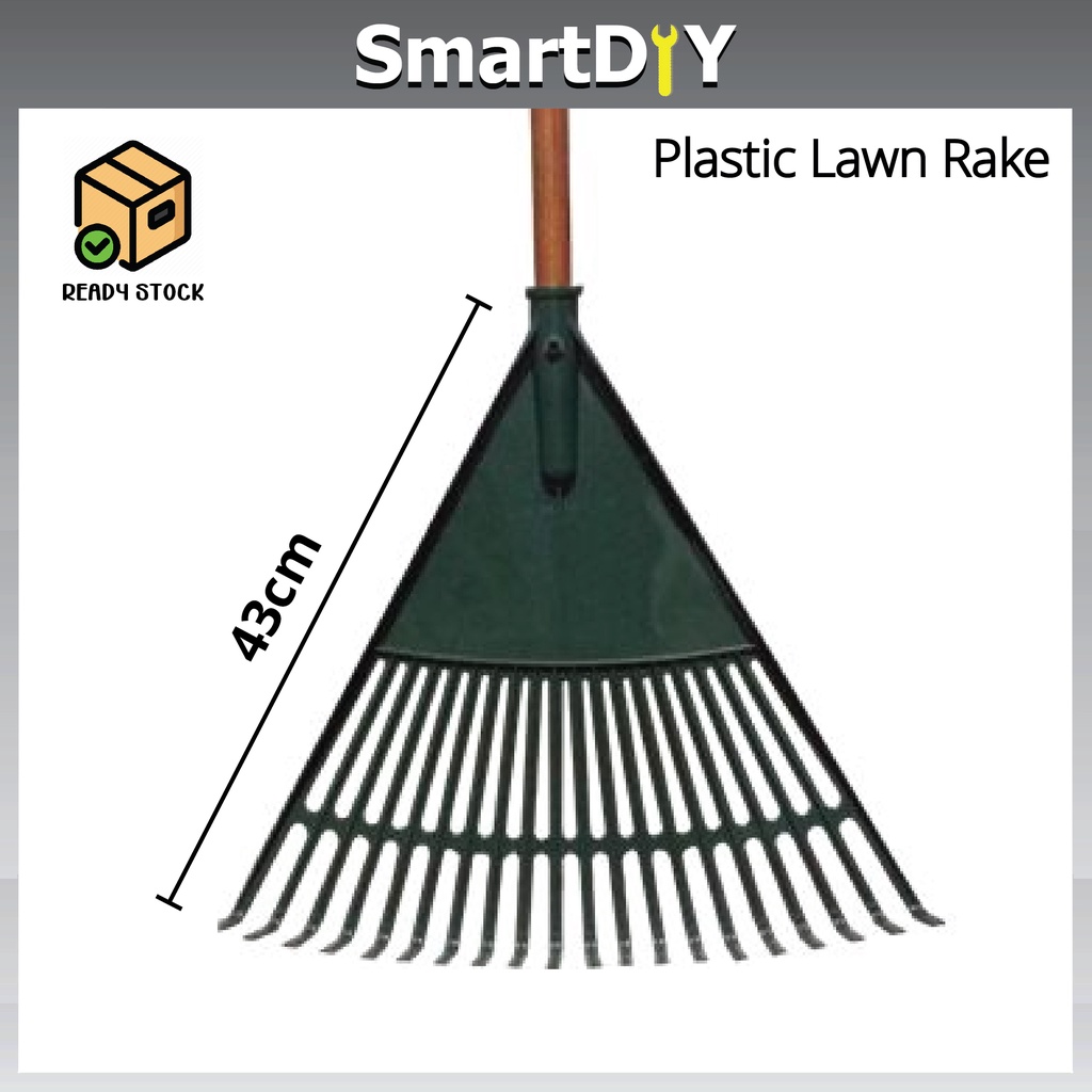 2022# Plastic Lawn Rake Head / Kepala Pencakar Rumput/ Cakar Rumput ...