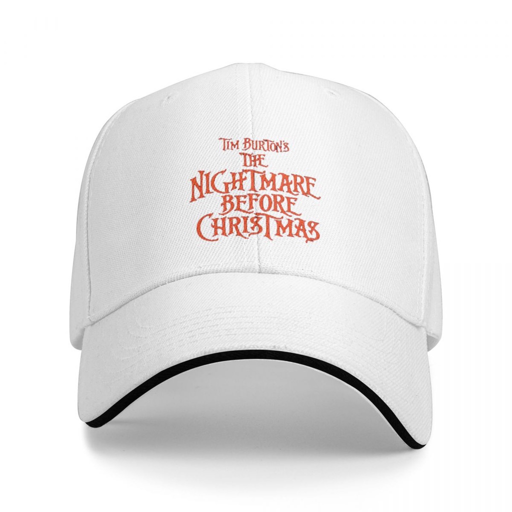 New the nightmare before christmas logo Baseball Cap Unisex Quality ...