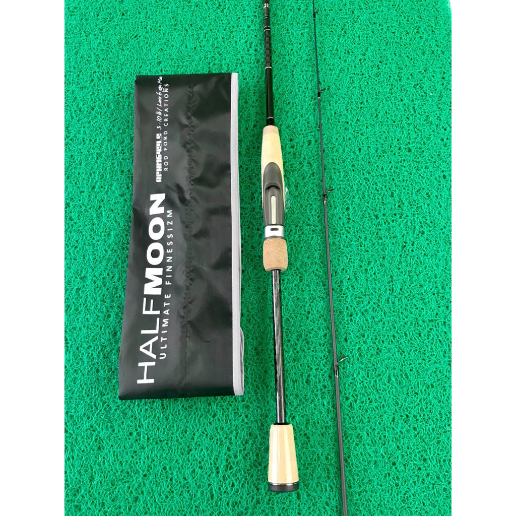 RodFord Halfmoon Ultimate Finesse Spinning Fishing Rod Incl Hard Paper ...