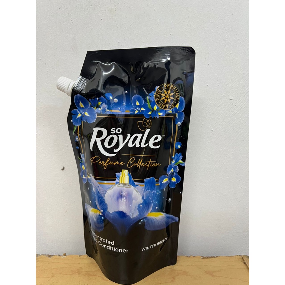 So Royale Concentrated Softener Imported 580ml Refill pack and 900ml ...