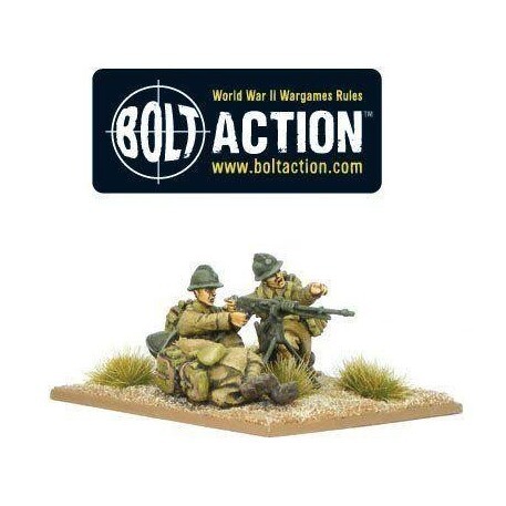 Warlord Games - Bolt Action - Early War French HMG Team | Shopee Malaysia