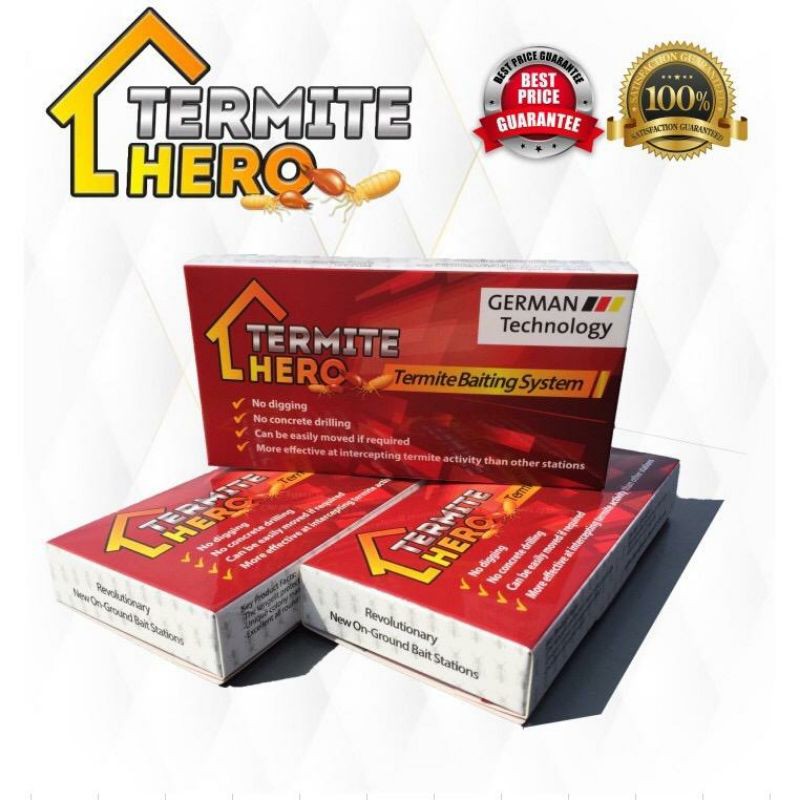 PROMOSI: PEMUSNAH KOLONI ANAI-ANAI / TERMITE HERO ELIMINATION SYSTEM - 1 KOTAK | Shopee Malaysia