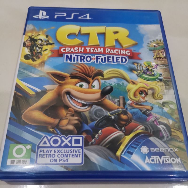 ps4 used game CTR CRASH TEAM RACING (eng) | Shopee Malaysia