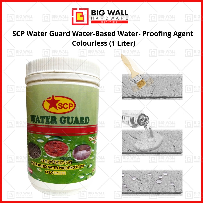 1L Ufixx No Leak Grout & Tile Waterproof Sealer / SCP Water Guard Water ...
