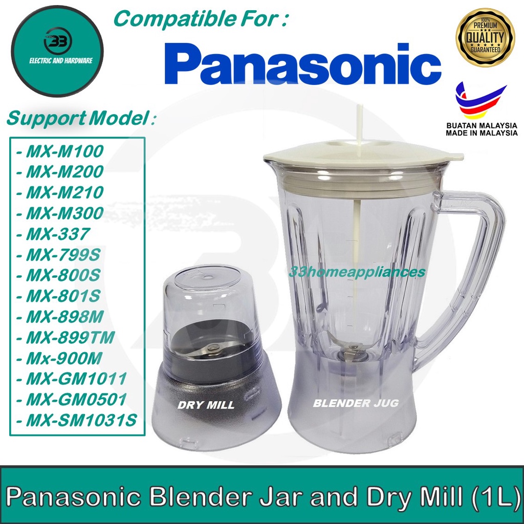Panasonic 4 / 6 Blade Blender Jug 1080 (Q) for MX-GM1011H 800S 801S ...