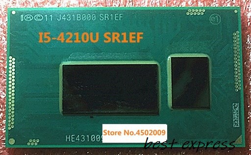 Original i5-4210U SR1EF Intel BGA chipest cpu CL8064701477802 huge ...