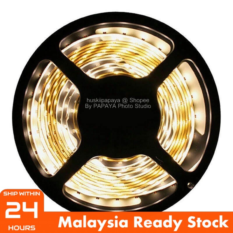 [VAR] WARM WHITE Color 5m 2835 SMD LED Strip 300LED 12V | NON Water ...
