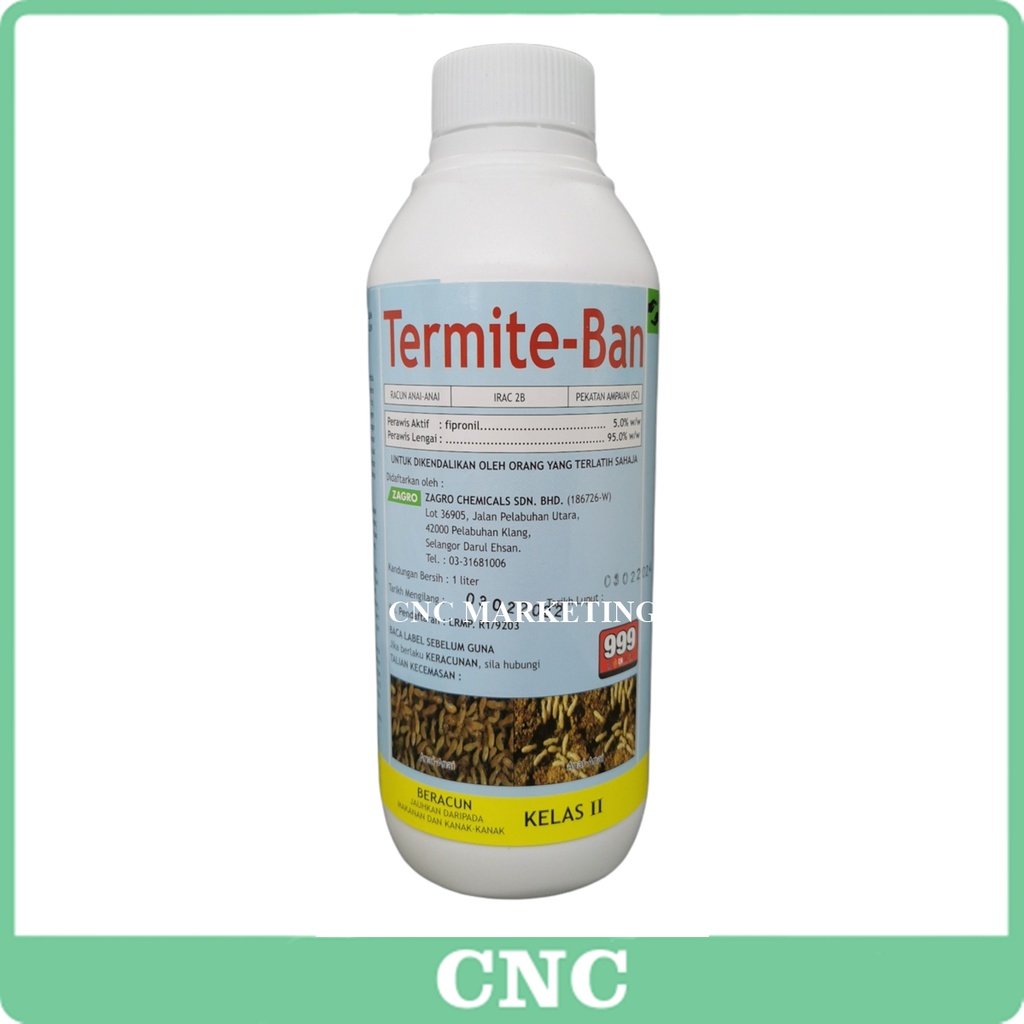 Racun Anai Anai Fipronil - Termite-Ban/Regent 50SC/ZA Region (Racun ...