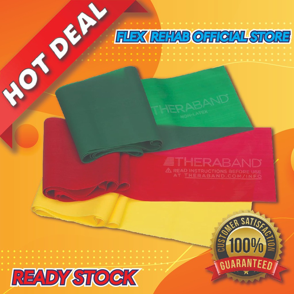 [THERABAND] Tali getah/ workout/ alat senaman /sport/strength training ...