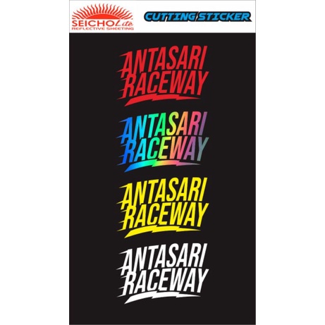 Antasari Raceway Sticker Tik Motorcycle PCX Nmax Beat Vario Vespa ...