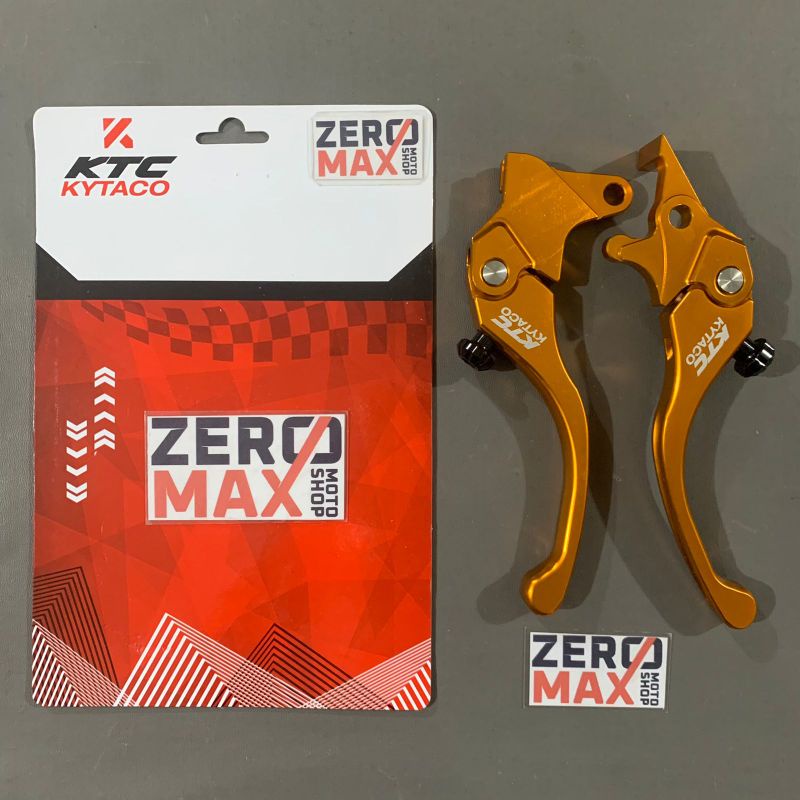 Ktc Kytaco Yamaha All New Aerox 155 Connected Gold Brake Lever Handle ...