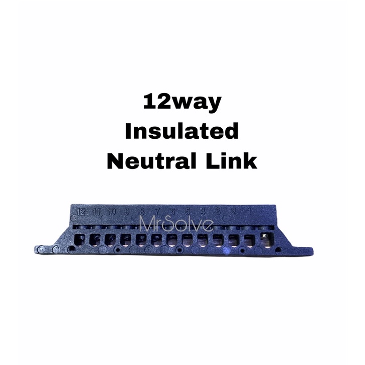 Insulated Neutral Link (6Way/8Way/10Way/12Way/15Way/20Way) +1Way ...