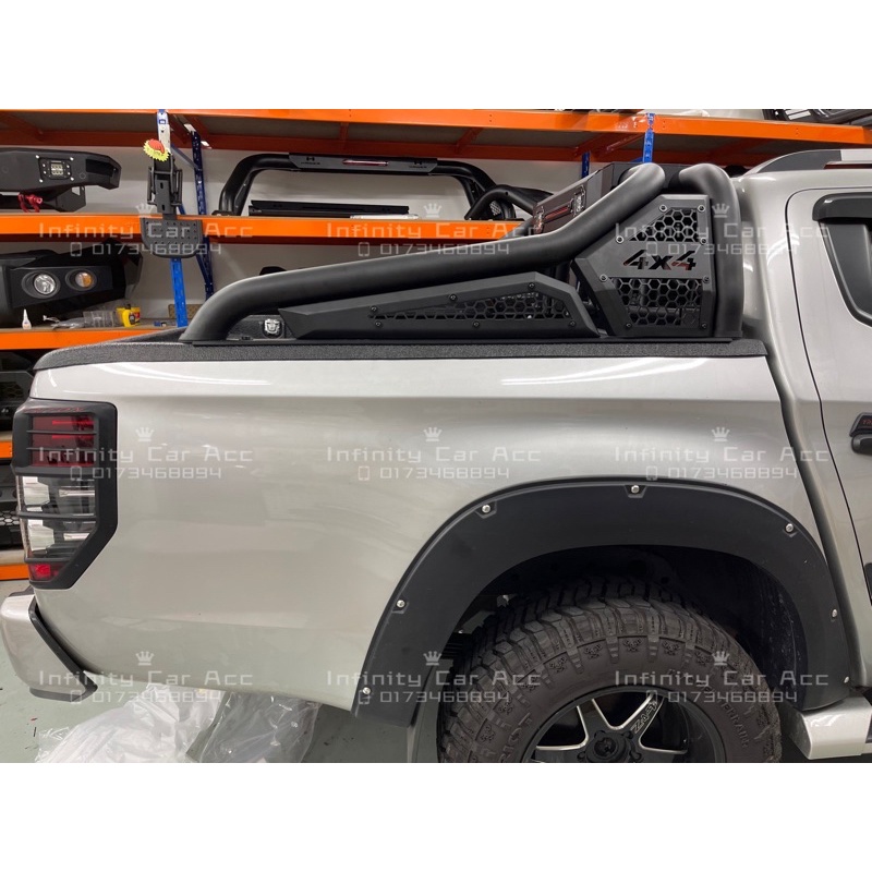 Mitsubishi Triton 2015-2022 Bull4x4 735 Sport Bar Roll Bar Sportbar ...