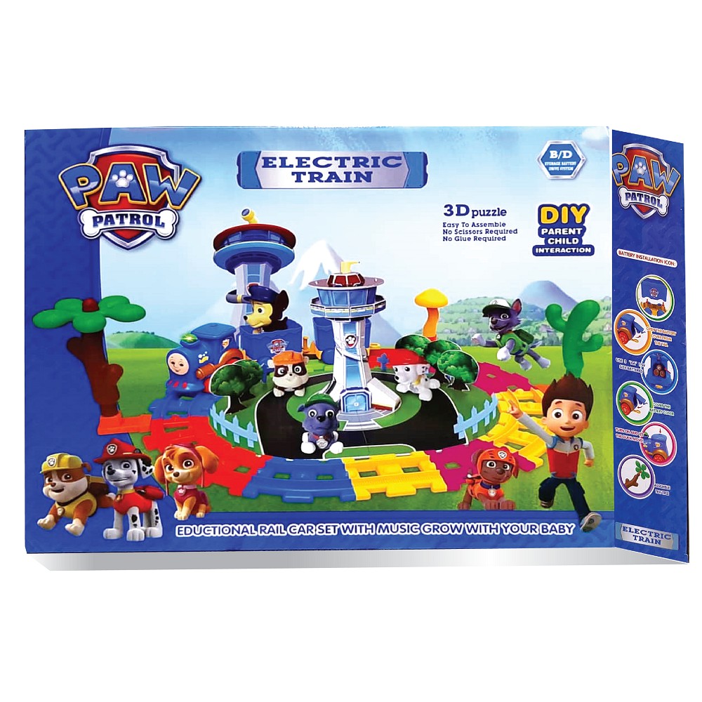 Paw Patrol Lovely Electric Train | Shopee Malaysia