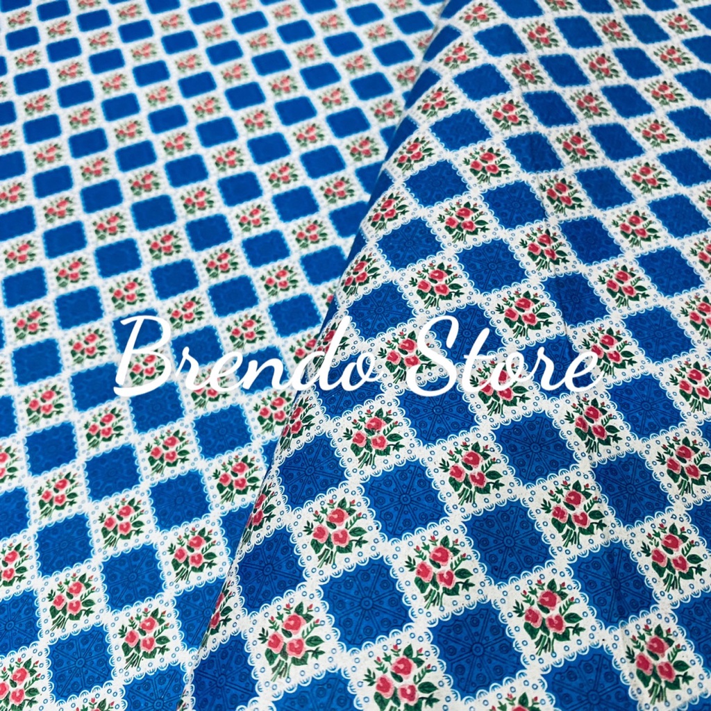 Gift wrapping paper, blue wall sticker with checkered pattern CNY ...