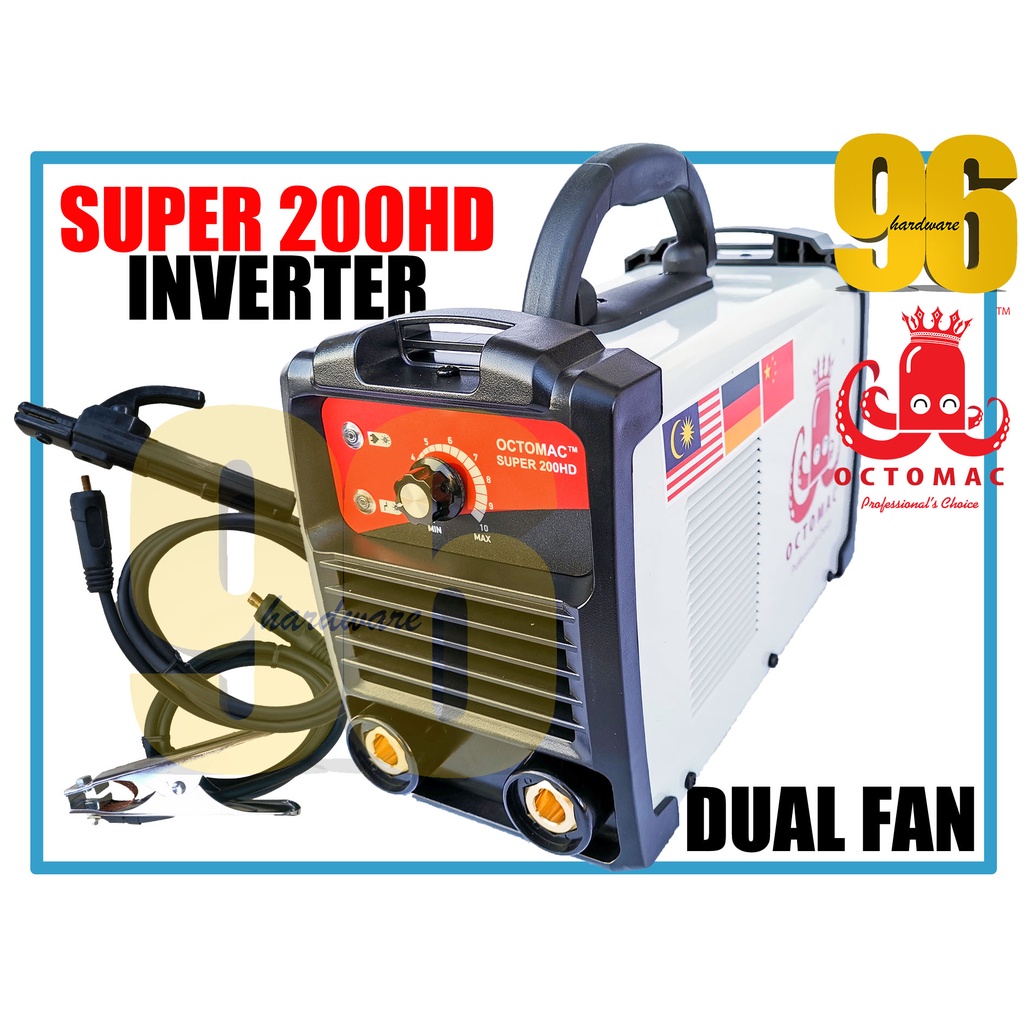 SUPER 200HD OCTOMAC Inverter Welding Machine | Shopee Malaysia
