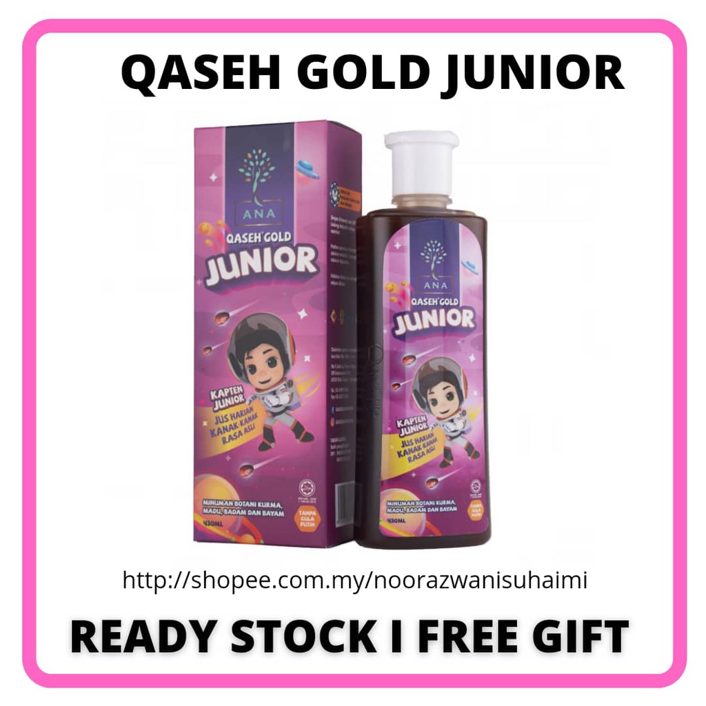 (READY STOCK) QASEH GOLD JUNIOR (ASLI/OREN) | Shopee Malaysia