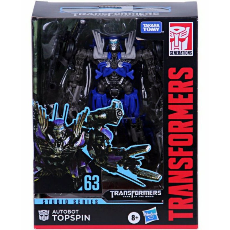 Transformers Studio Series 63 SS63 Deluxe Topspin | Shopee Malaysia