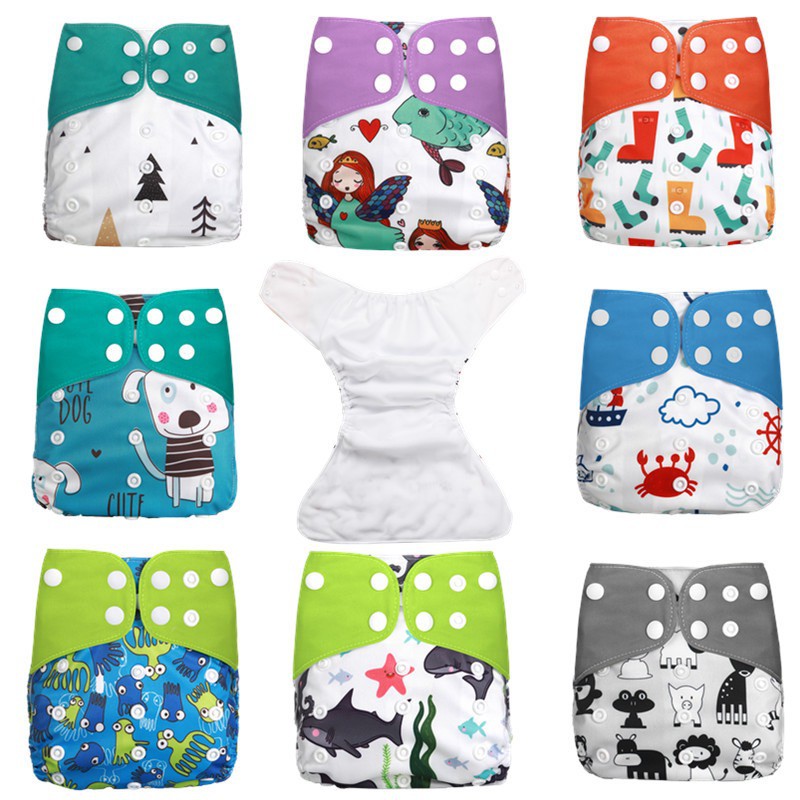Children's Washable Diapers Cloth Diapers for Kids Waterproof PUL ...