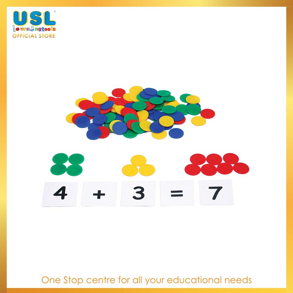 Soft Counters (+-100pcs) - Manipulative & Mathematics | Educational Toy ...