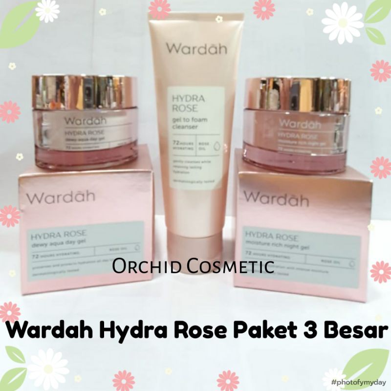 Wardah Hydra Rose Big Pack | Shopee Malaysia