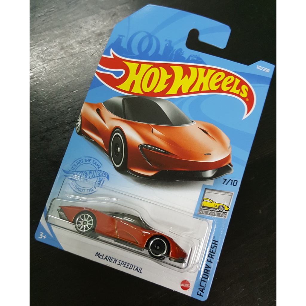 Hot Wheels McLaren Speedtail Orange FACTORY FRESH (#112/250) | Shopee ...