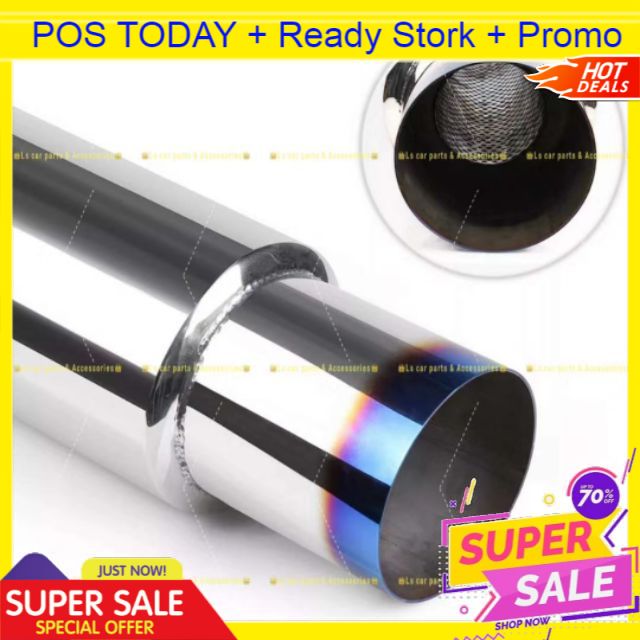 Hks Exhaust HKS Pipe muffler Flow Rear Sport Bullet Car Racing Sound ...