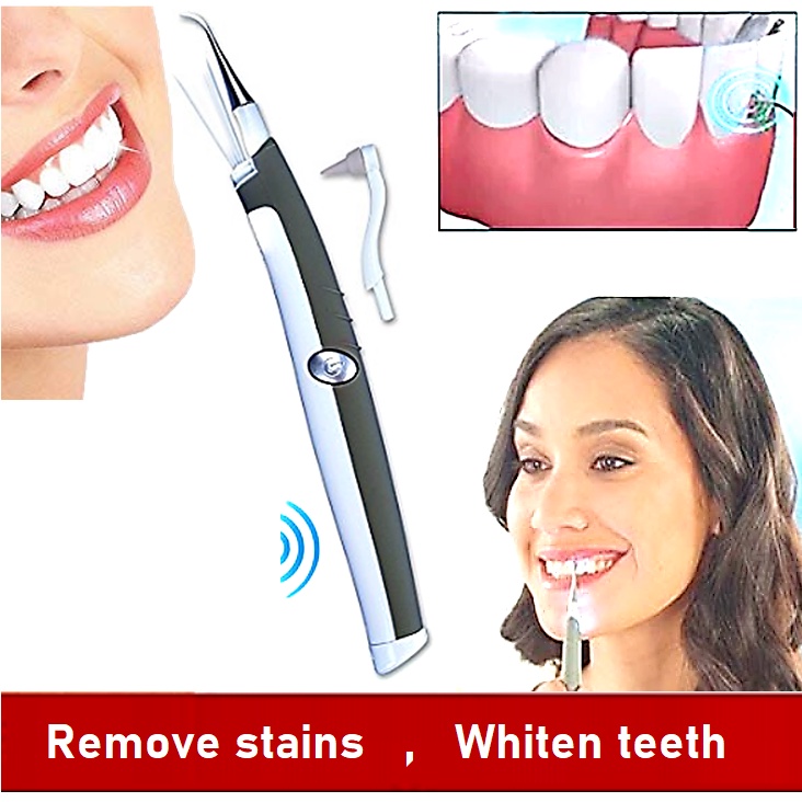 Sonic Pic LED Ultrasonic Tooth Pick Dental Clean Teeth Whitening Gums ...