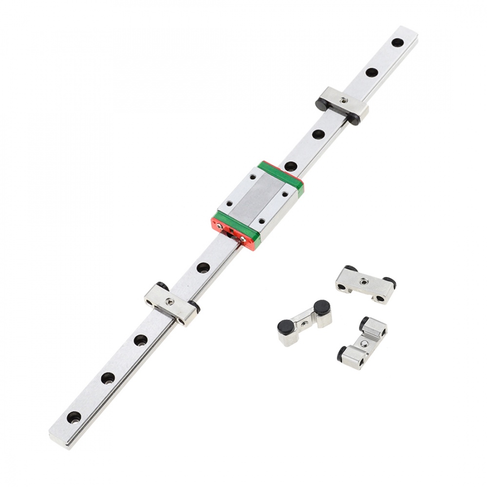 1pc fixed block MGN12 linear guide rail Limit Block fixed block anti-trip block Anti-collision ...