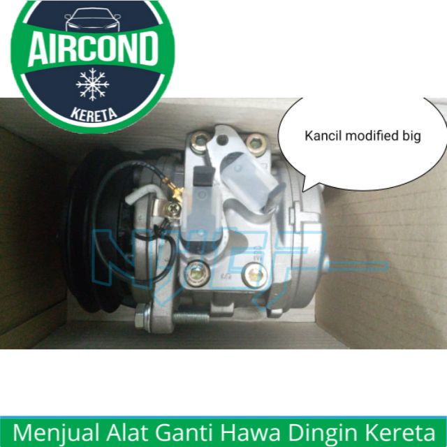 Kancil denso compressor ( modified to piston type) | Shopee Malaysia