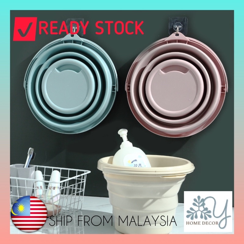 SALE SALE ️FOLDABLE BUCKET 10 LITER BALDI LIPAT BILIK AIR WASHROOM ...