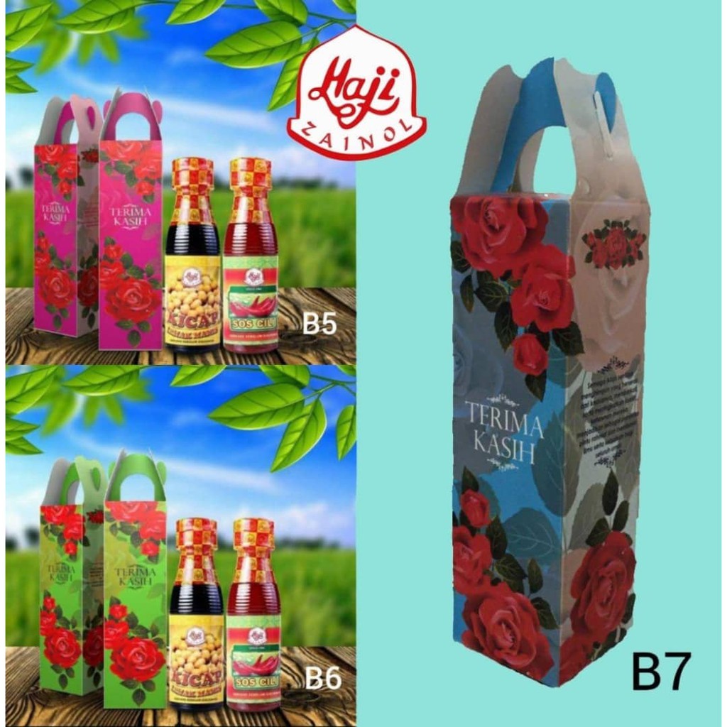 DOORGIFT SET SINGLE KICAP ATAU SOS CILI HAJI ZAINOL (SIAP PACK ...