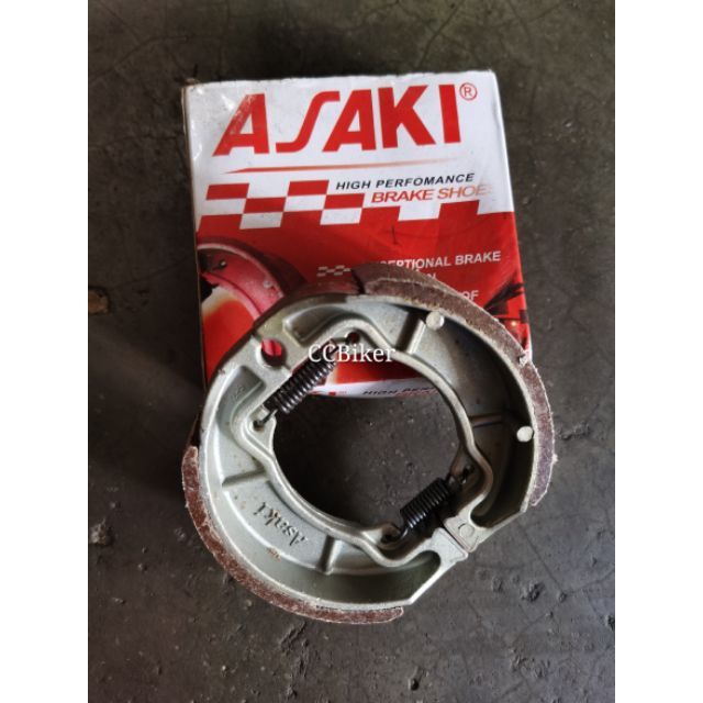 ASAKI Brake Shoes/ Brek Lining Modenas/ Kriss 100 110 120 MR1 MR2 CT100 ...