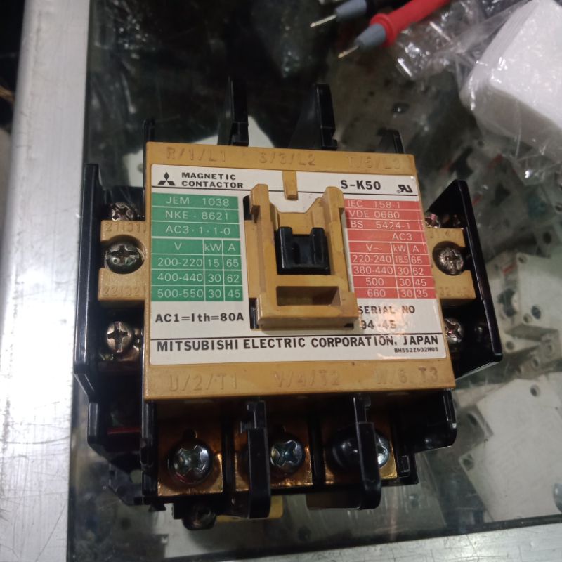 Mitsubishi sk50 s-k50 80a Contactor | Shopee Malaysia