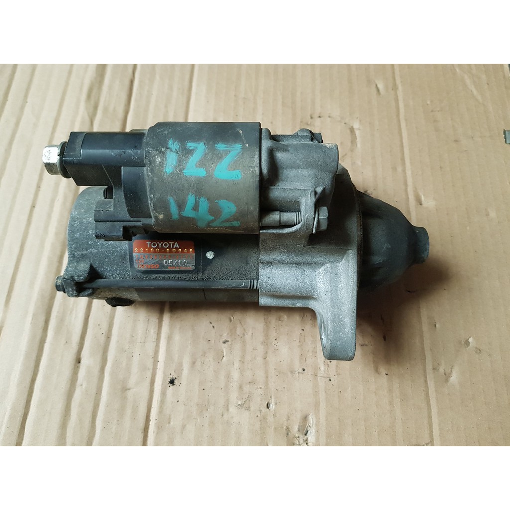 Toyota Corolla Altis 142 1ZZ Starter Motor Denso 28100-0D040 | Shopee ...