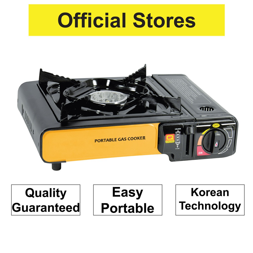 Portable Gas Cooker Single Stove Gas Burner Dapur Gas Stove Cooker ...