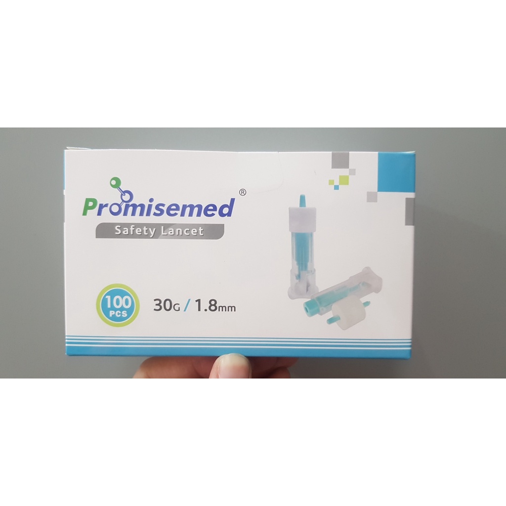 Promisemed Safety Lancet 30G/1.8mm 100pcs | Shopee Malaysia