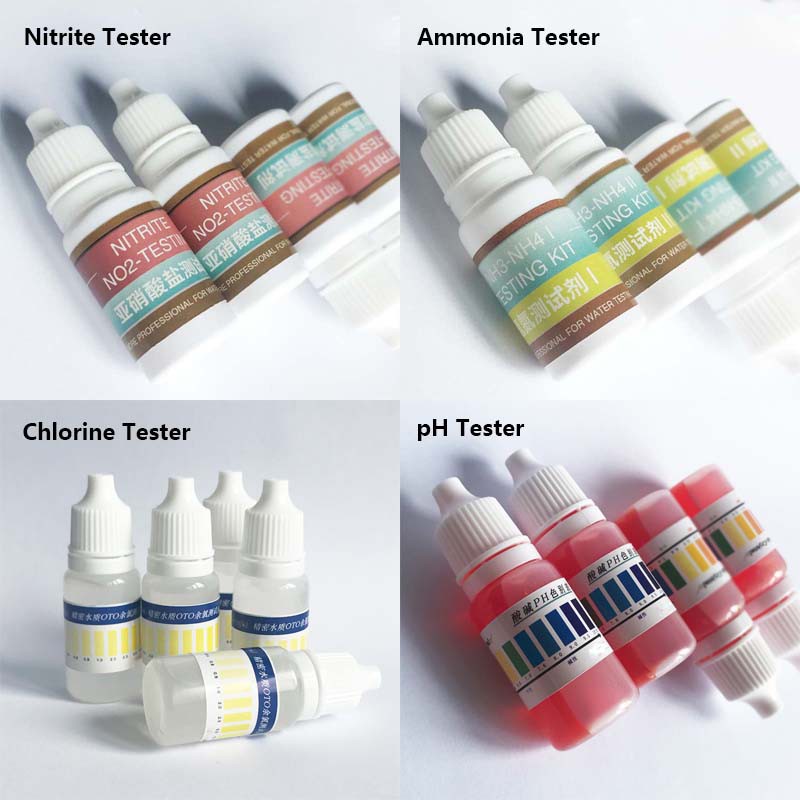 🔥Ready Stock🔥Water Quality Test Reagent Kit pH Tester Chlorine Tester ...