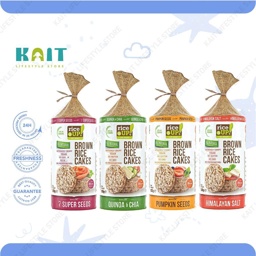 RICE UP Brown Rice Cake 120g | Shopee Malaysia