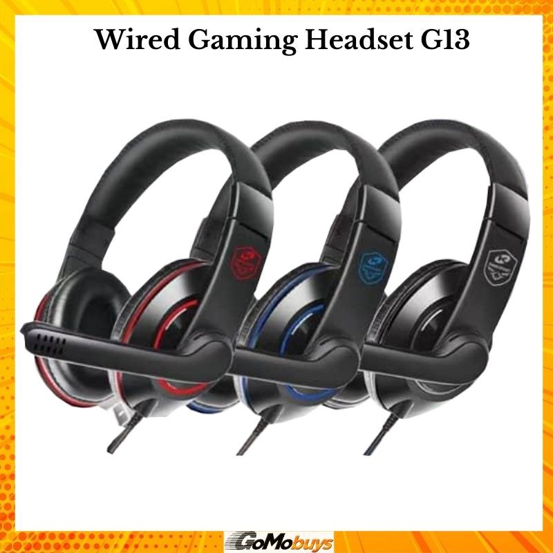 [Ready Stock] WIRED GAMING HEADSET G13 | Shopee Malaysia