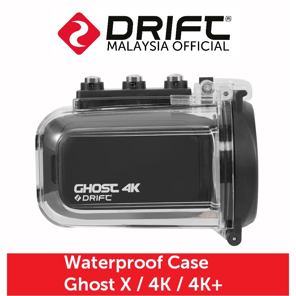 DRIFT 40m Waterproof Case for Ghost X 4K 4K+ Action Cameras Case Sea ...
