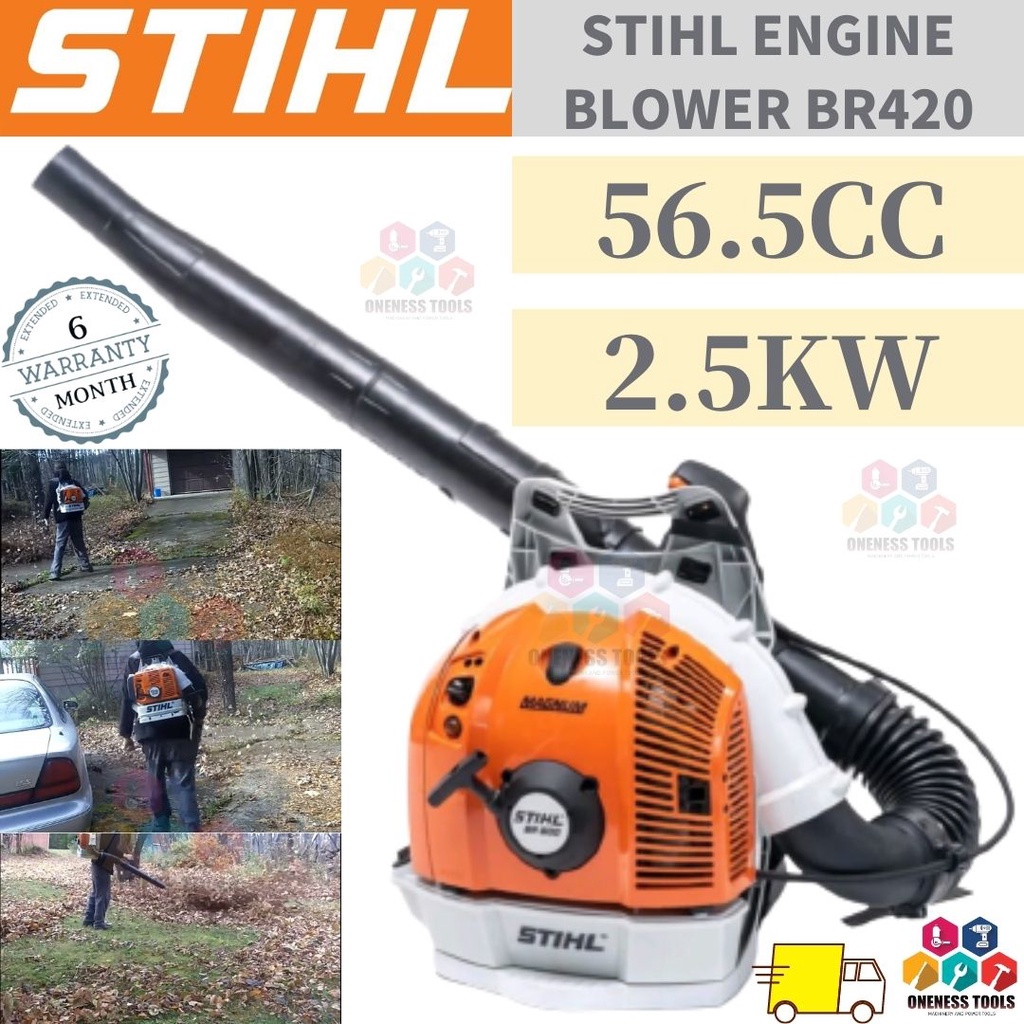 ''STIHL'' 56.5CC ENGINE BLOWER 2.5KW - BR420 | Shopee Malaysia