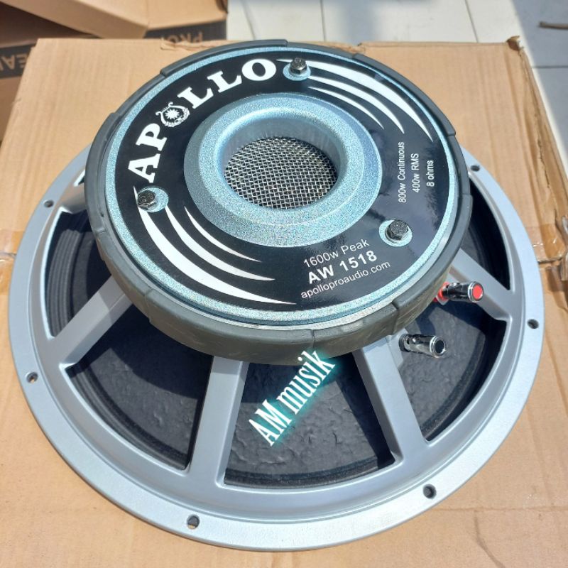Apollo SPEAKER FULL RANGE 15 INCH AW1518 PEAK 1600 WATT | Shopee Malaysia