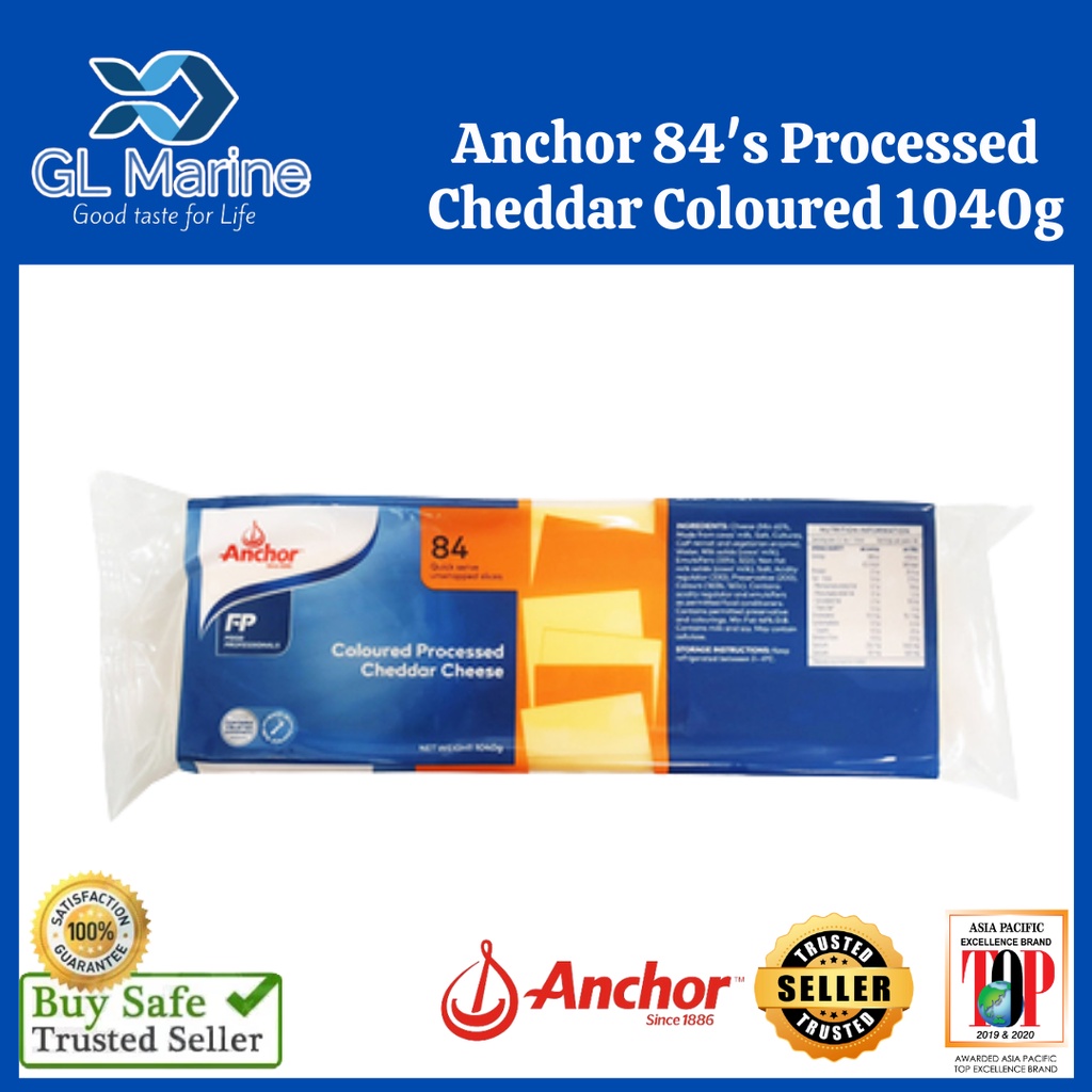 Anchor 84's Processed Cheddar Coloured 1040g | Shopee Malaysia