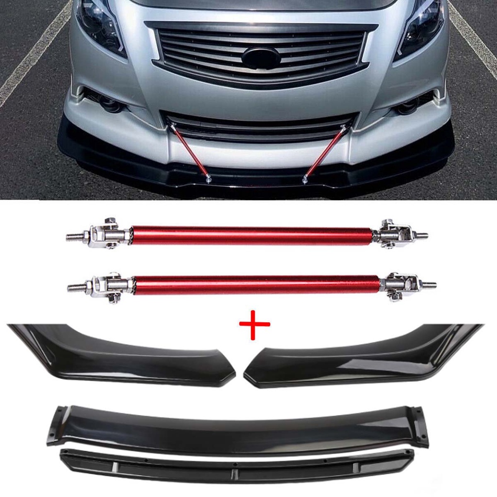 For Infiniti G35 G37 Q40 Q50 Q60 2015-2021 Front Bumper Lip Spoiler ...