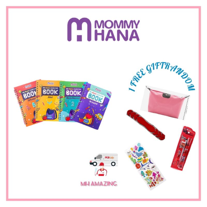My magic Book Mommyhana Ready Stock | Shopee Malaysia