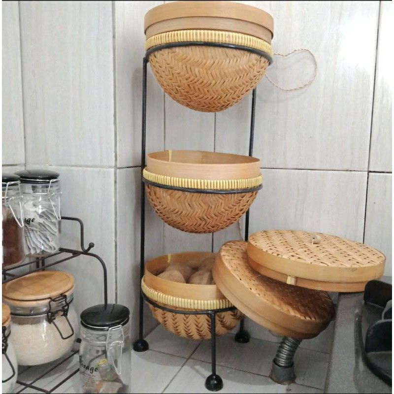 3 stack onion rack/3 stack ceting rack | Shopee Malaysia